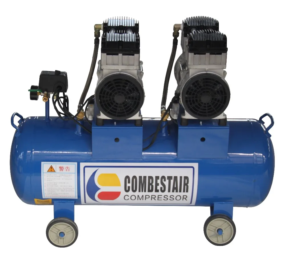 Máquina de compresor Dental sin aceite silencioso de alta calidad 3Hp ...