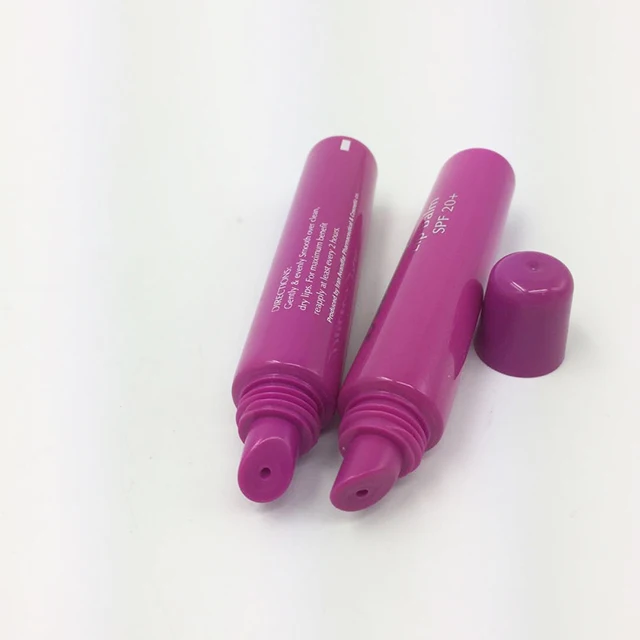 15g Squeeze Empty Plastic Lip Balm Tube - Buy 15g Lip Balm Tube,Plastic ...