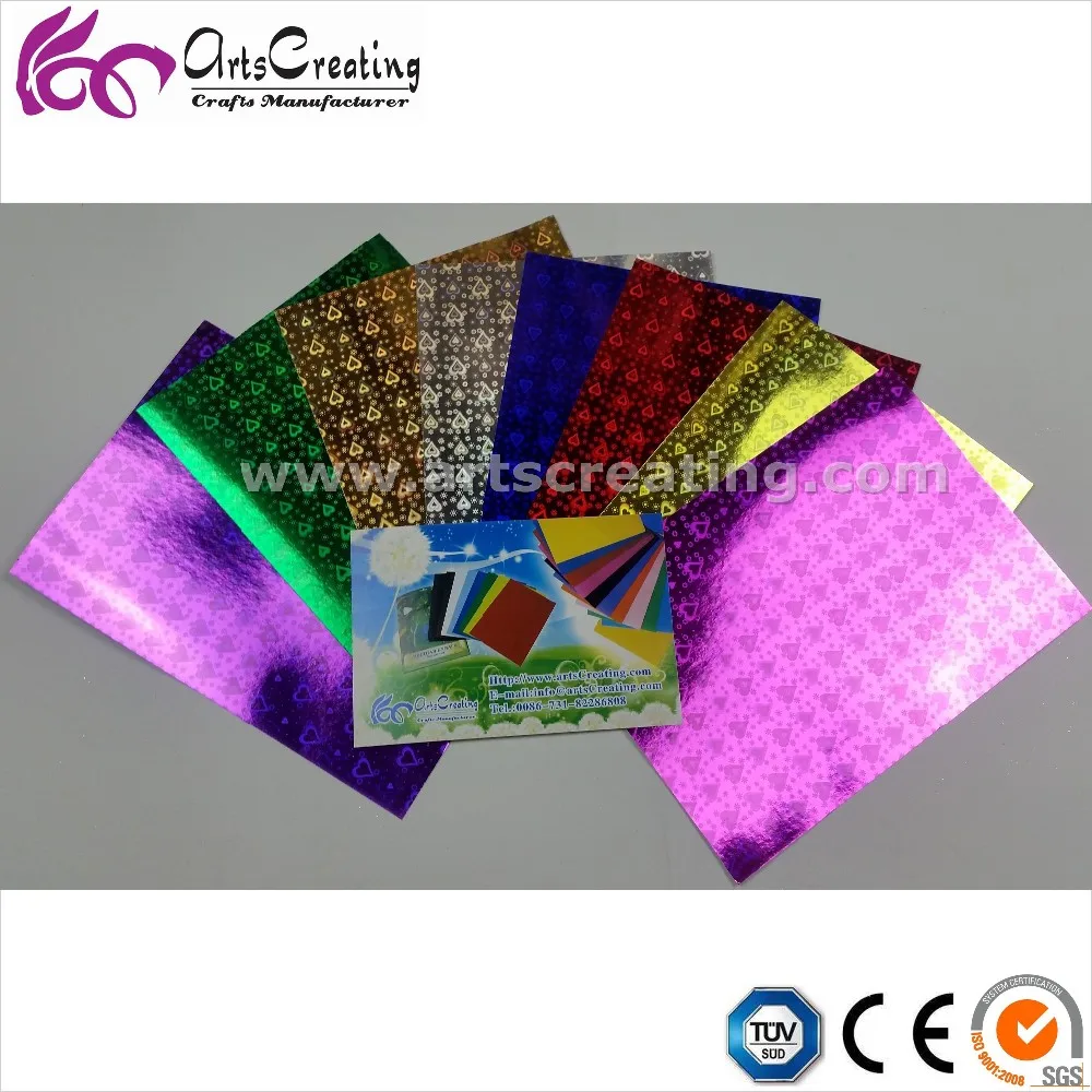 Free Sample Printable Holographic Paper - Raco Craft Paper