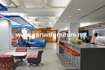 Solid Surface Made Office Self Service Kitchen Counter - Buy Food ...