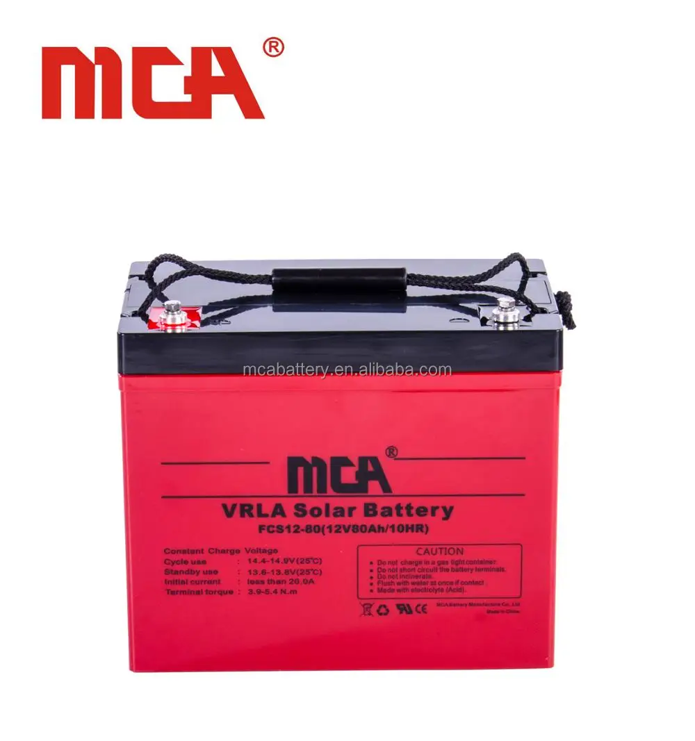 New Technique 12V 80Ah Inverter Vrla Solar Silicon Salt Battery ...