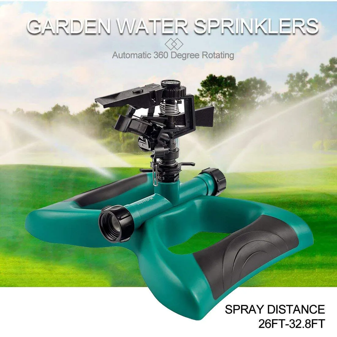 360 Automatic Rotating Garden Water Sprinklers - Buy 360 Automatic ...