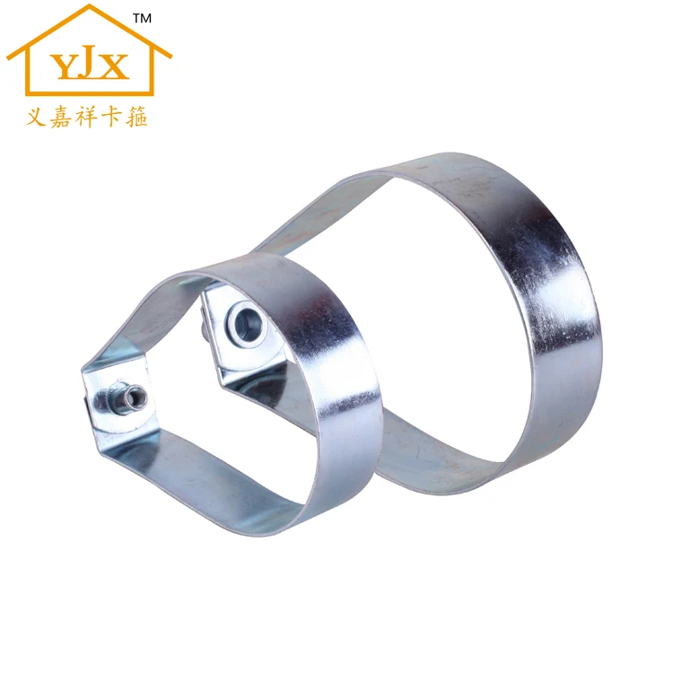 High Quality Stainless Steel Pear Shaped Hinged Pipe Clamp - Buy ...