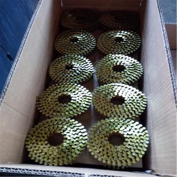 Clavos En Rollo Sin Punta Tipo Helicoidal Espiralado Para Tarimas - Buy ...