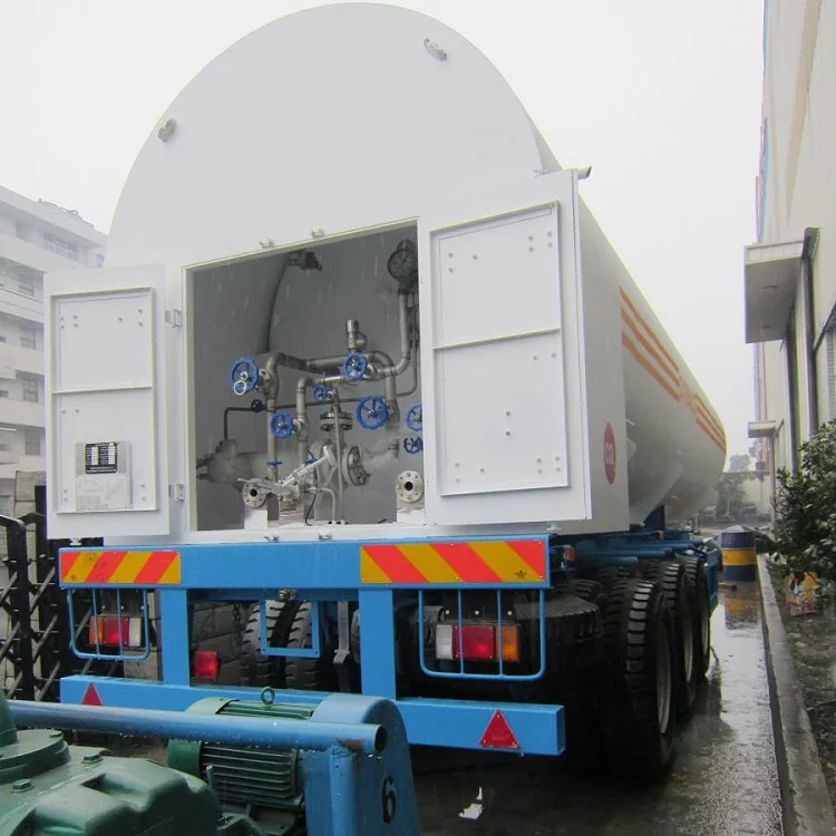 15m3 Cryogenic LNG Tank Trailer - Reliable Storage Solution