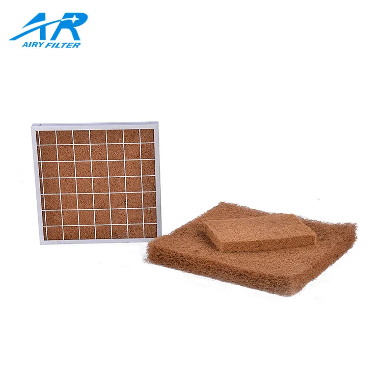 Coconut Air Filter Water Resistance Flame Retardant Coconut Coir Air ...