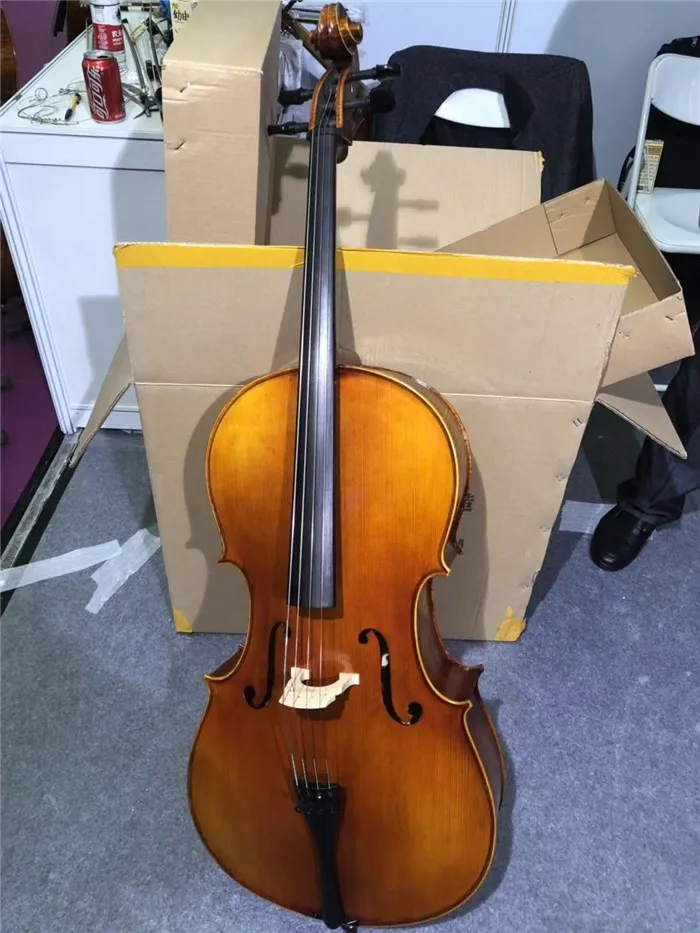 Professional Germany Antique Old Handmade Solo Cello 4/4 - Buy Cello ...