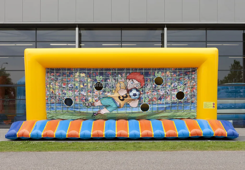 Outdoor Inflatable Soccer Target Shootout Goal / Target Inflatable ...