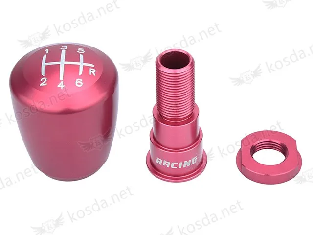 Stronger Durable Gear Gaslock Shift Knob Pink Gear Shift Knob Aluminum ...