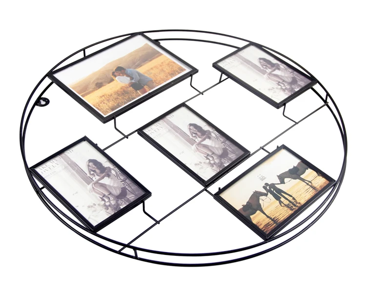 Metal Wire Wall Picture Frame - Buy Metal Photo Frame,Wall Mount Photo ...