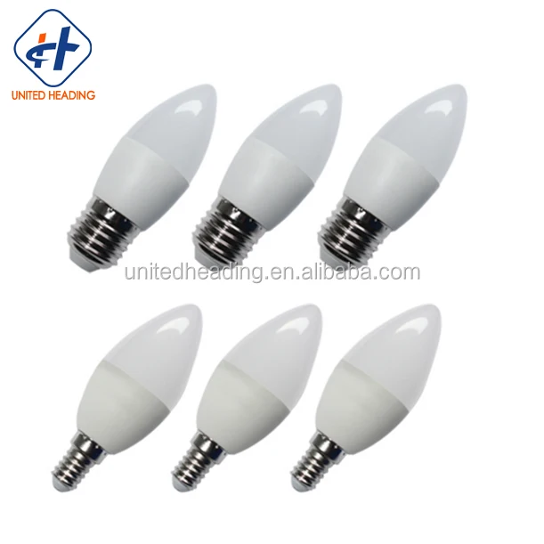 CE ROHS Approved 3W 4W 5W 6W LED Candle Bulbs - Bright & Efficient