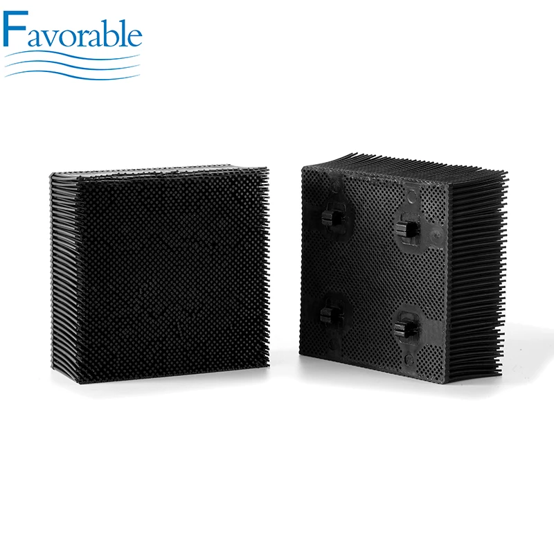 Bristle Blocks 1.6" Square Foot Black Color for Gerber Cutter ...