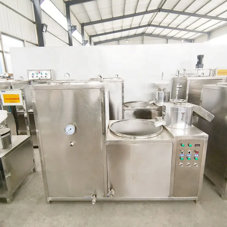 Stainless Steel Automatic Tofu Press - 20kg/h Capacity