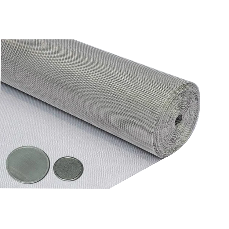 100 120 150 Micron Mesh 1*30m Stainless Steel Woven Wire Mesh For ...