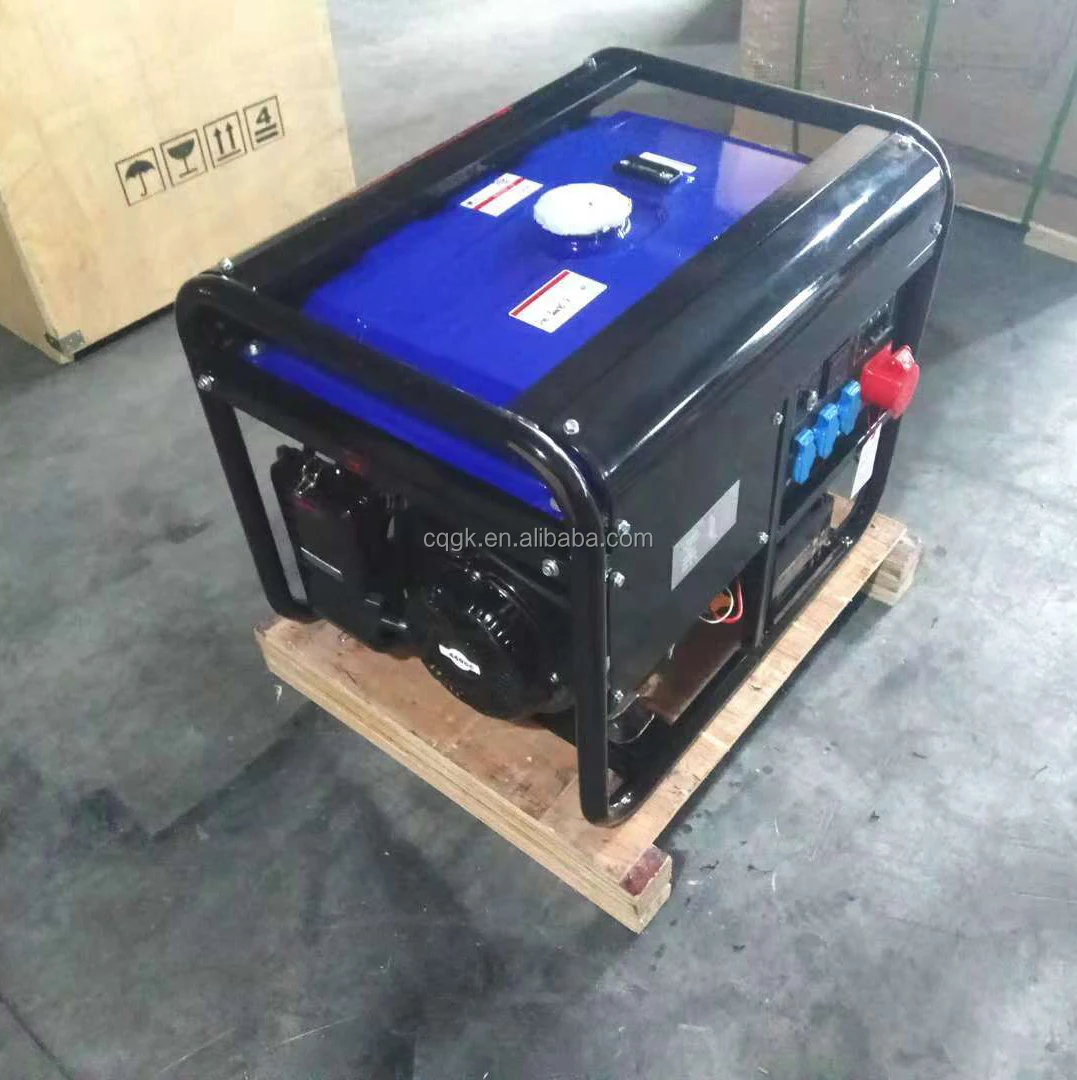 Kongka 8kw 8000w 8000 220v 380v Portable Electric Start Gasoline ...