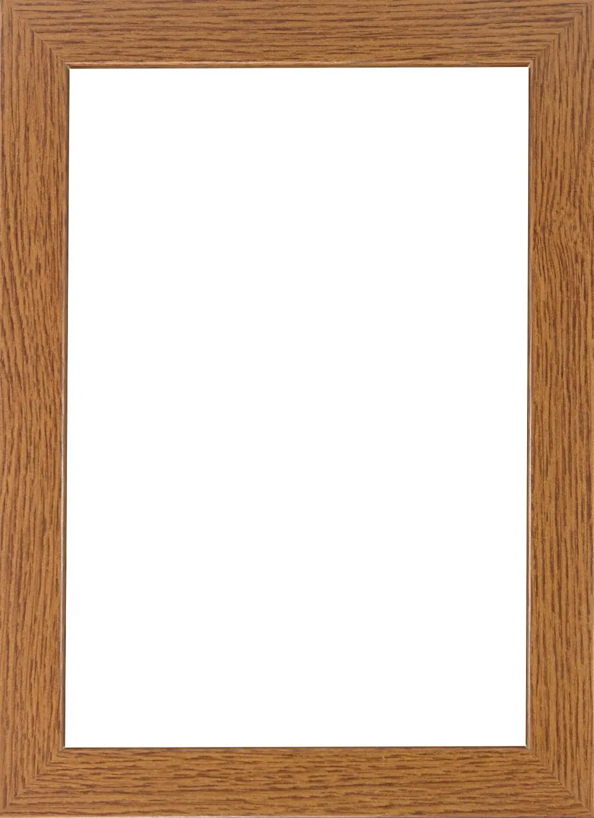 Oak Wooden Effect Picture Mount Frame 14x11 Picture A4 - Buy Rectangle ...