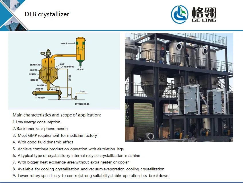 Kontinuierliche Kristallisation Oslo Dtb Vakuum Verdunstungs-/kühl ...