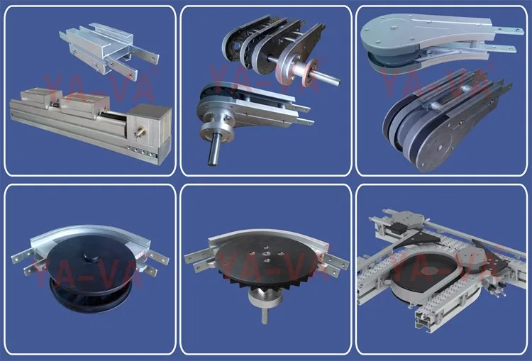 Accumulation Roller Modules For Curved Sections / Roller Side Guide ...