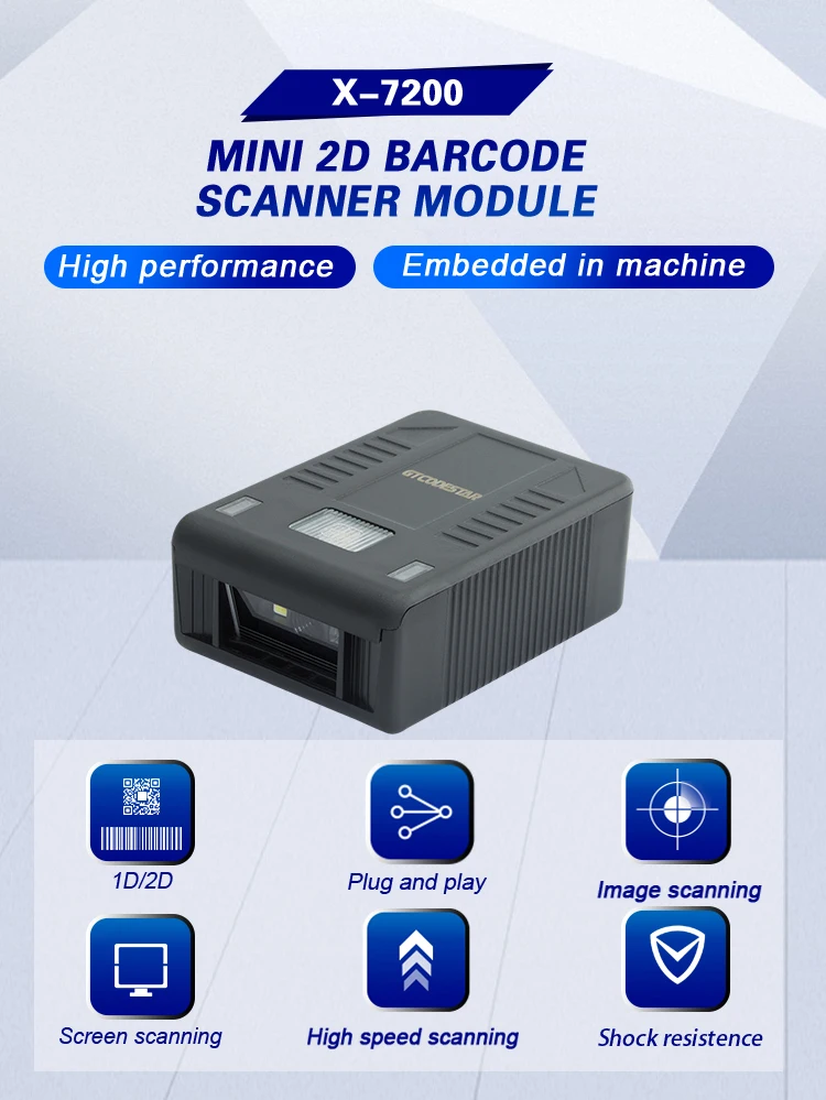 Xinma Barcode Scanner Module Efficient 2d Qr Code Scanner