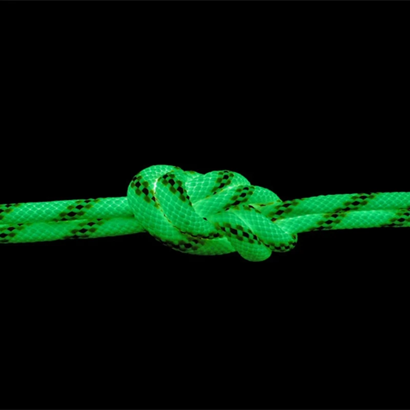 Factory Strong 10mm Solid Core Nylon Glow In The Dark Rope With ...