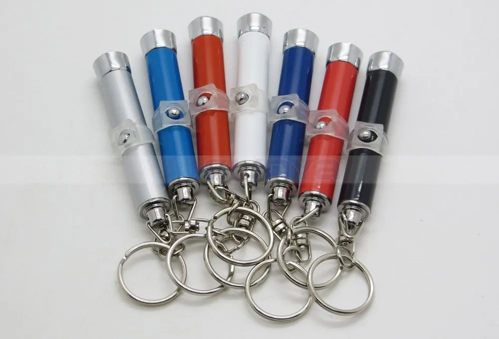 Aluminum Mini Led Flashlight Keychain Torch - Buy Flashlight Keychain ...