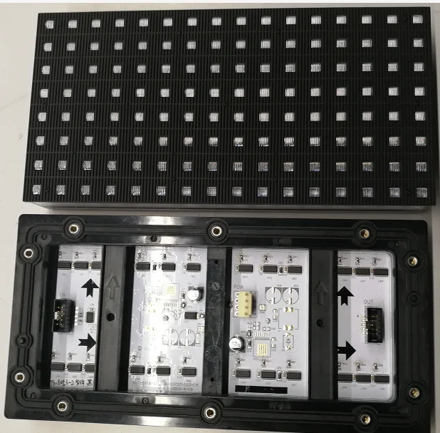 P16 En12966 Standard Traffic Vms Led Display Outdoor 3 In 1 Smd Led ...