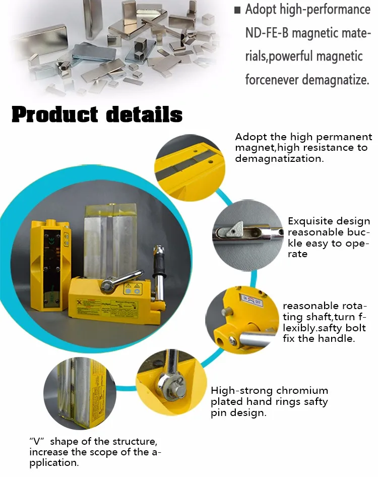 1000kg 리프팅 자석 영구 자석 플레이트 리프터 Buy 마그네틱 리프터전기 리프터미니 전기 리프터수동 리프터1000kg 영구 자석 리프터 Product On