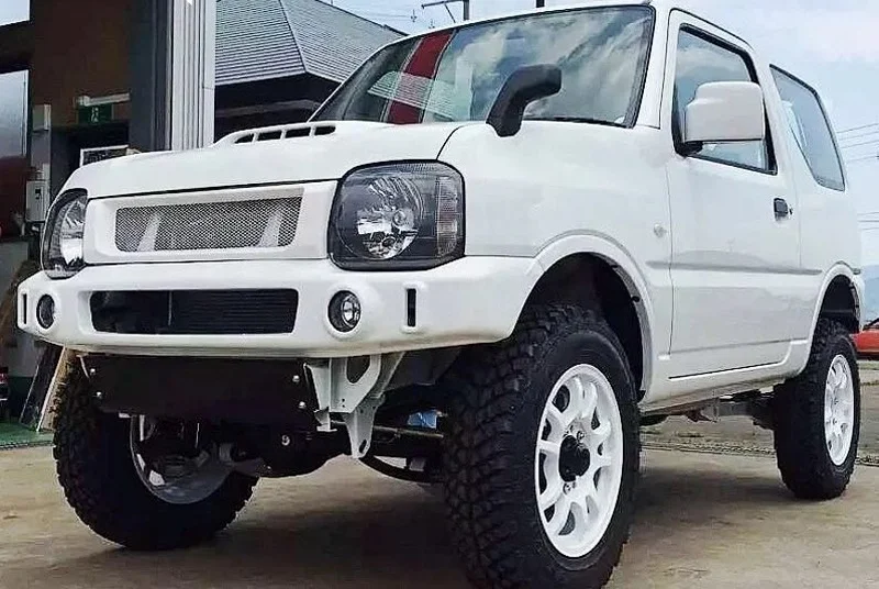 Abs Front Bumper Guard For Suzuki Jimny Accessories 4x4 Car Front Bull ...