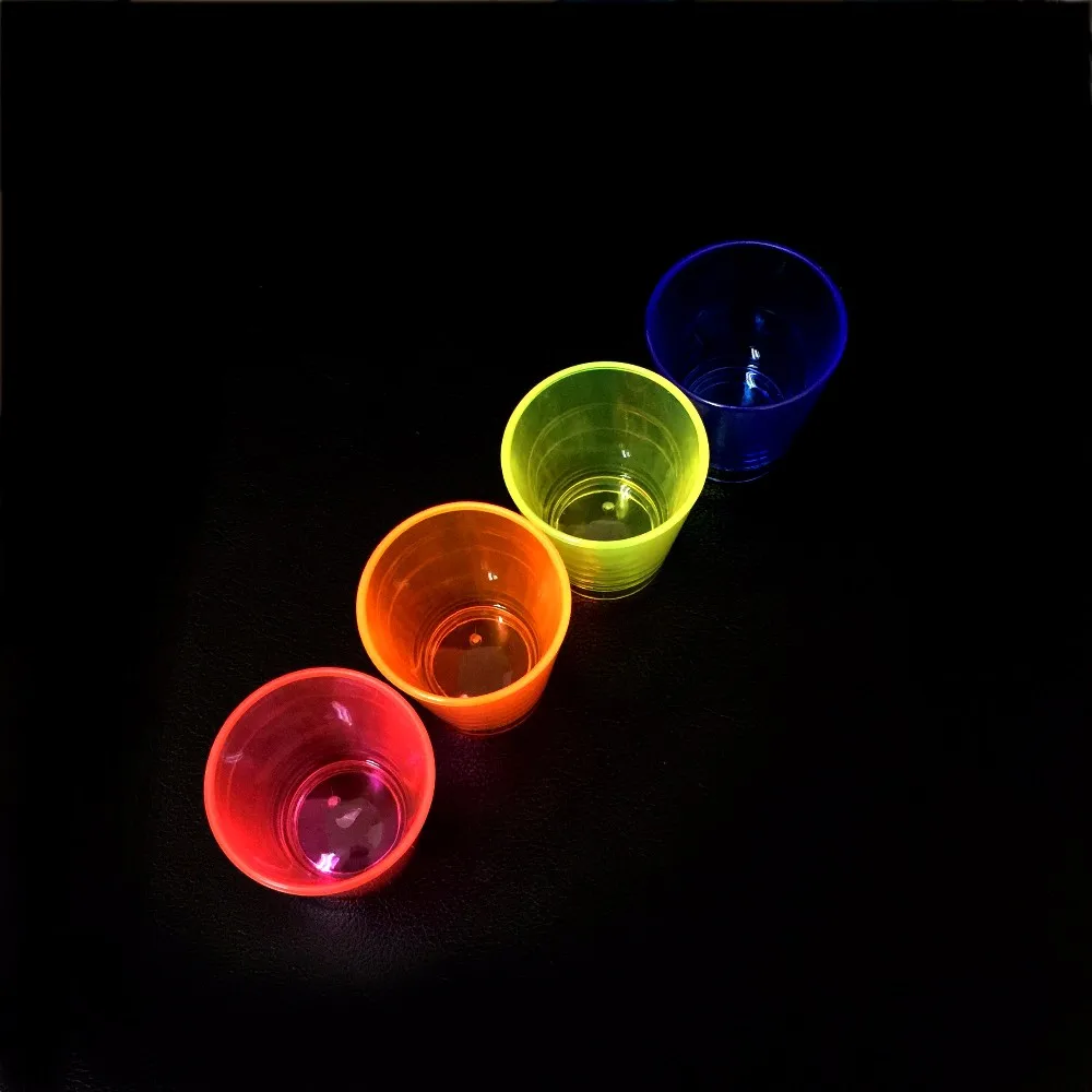 Neon UV Glow Shot Glass - Perfect for Hotels and Bars