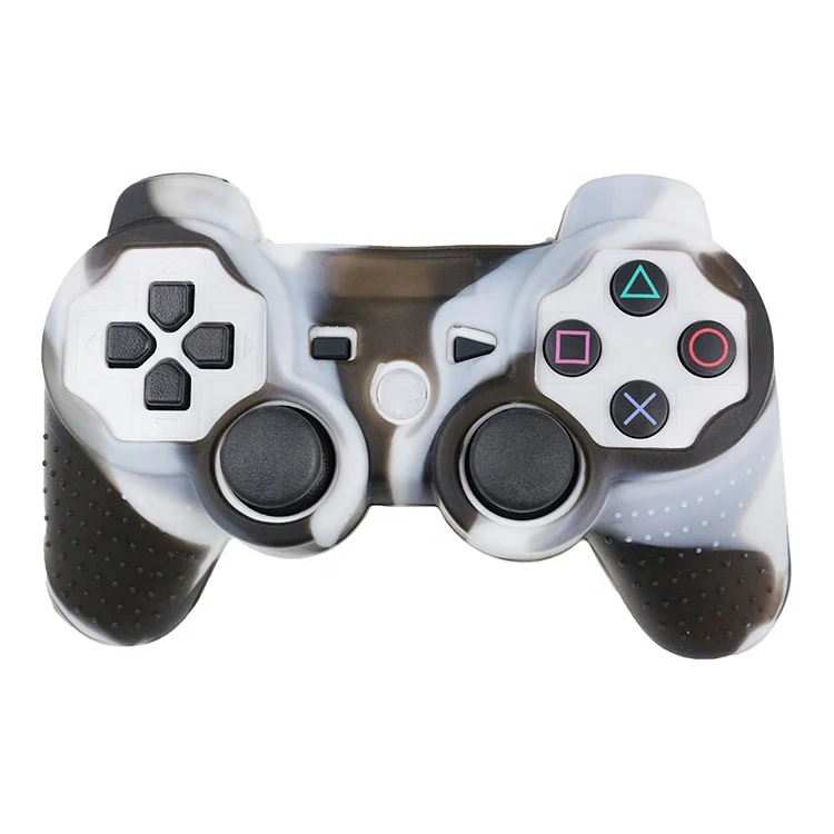 Controller Silicone Rubber Grip Cover Skin Case For Sony Ps3 ...