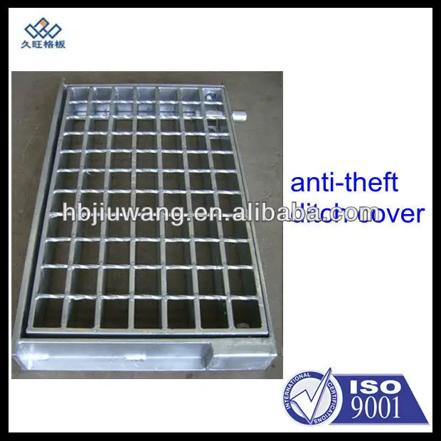 Galvanized Sidewalk Scupper Grating Drain - Durable & Efficient