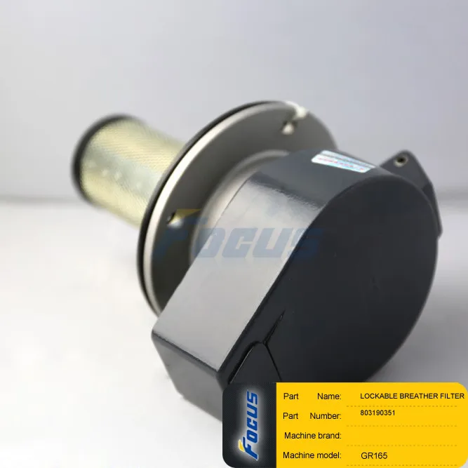 Motor Grader Spare Parts Gr165 Lockable Breather Filter Xgkl4-10*1.0s ...