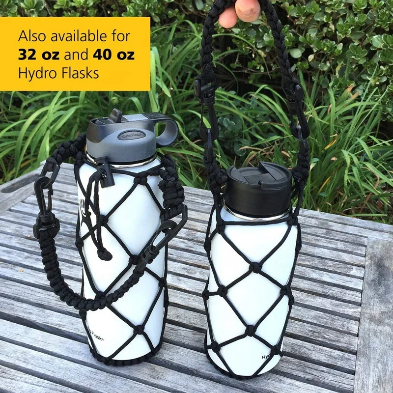 Wholesale Foldable Paracord Rope Bottle Holder - Durable & Versatile