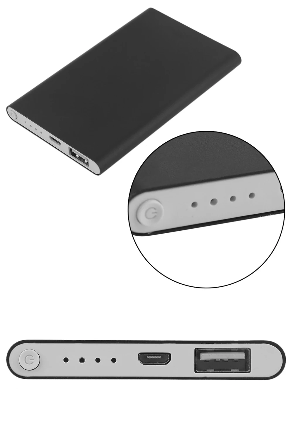 Gift Wallet Rohs Usb Portable Charger Mini Ultra Slim Mobile Phone ...