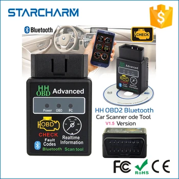 Mini Obd2 V1.5 Elm327 Bluetooth Car Scanner- Elm 327 Android Auto Scan ...