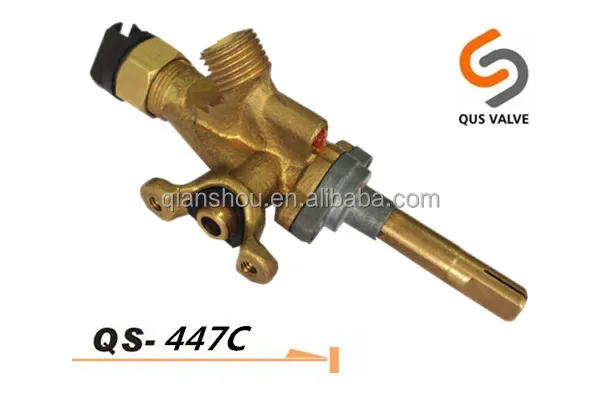 Gas Stove Repair Parts - QS 447C Gas Valve with Thermocouple Magnet