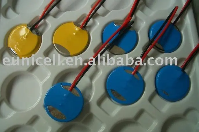 Cr2032 Battery With Lead Wires And Connector Cmos Battery Price - Buy ...