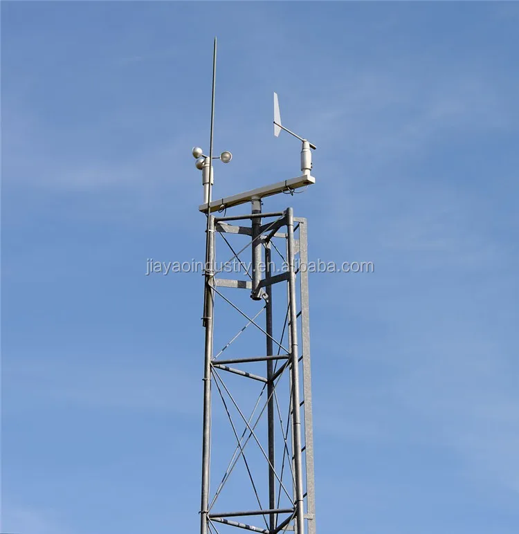 Advanced Weather Station Tower - Precision Climate Measurement