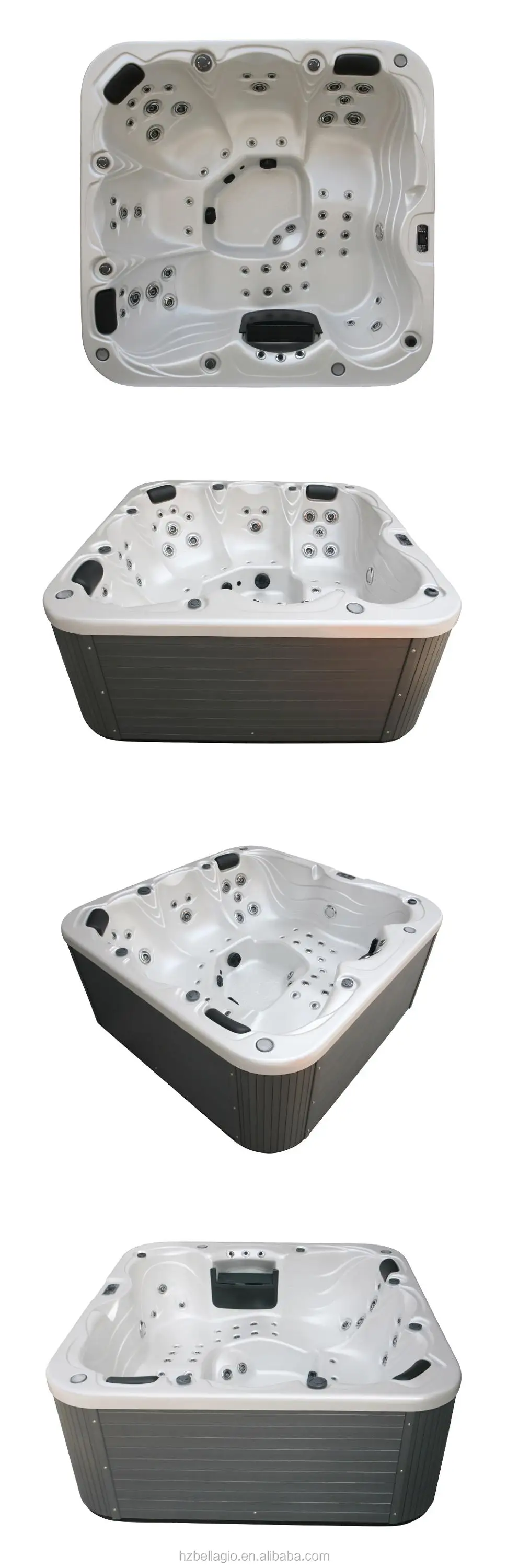 Bellagio Luxury Swim Spa Shell - Freestanding Outdoor Whirlpool