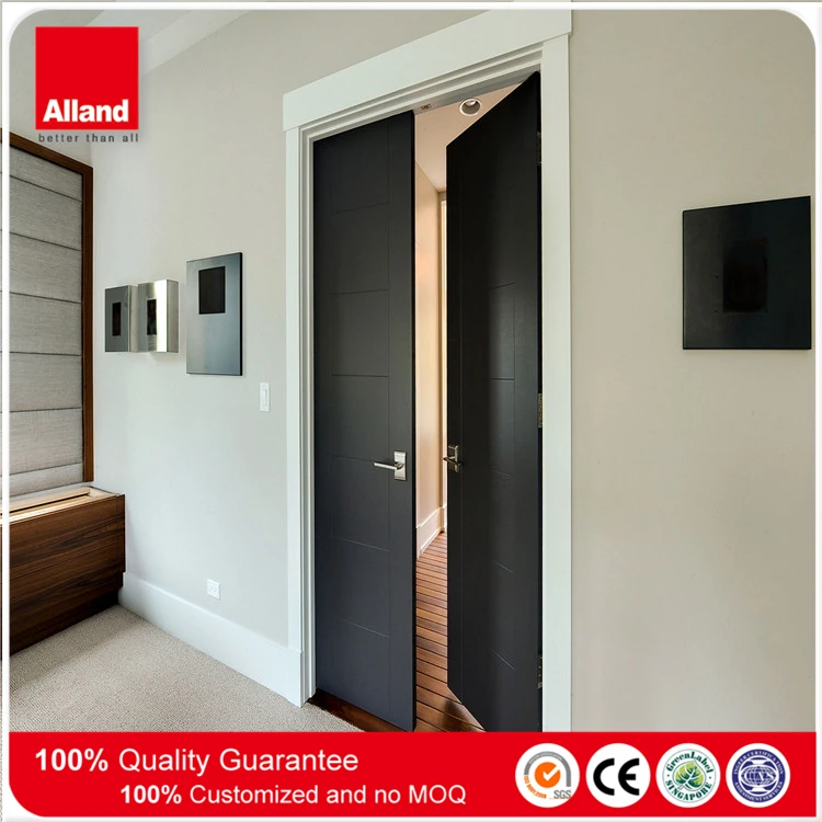 32'' X 80'' Cherry Wood Veneer Solid Core Mdf Door With Brown Stained ...