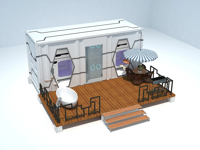 Starsdove 20 Ft Ready Made Prefab House Container Hotel With Sleep Box ...