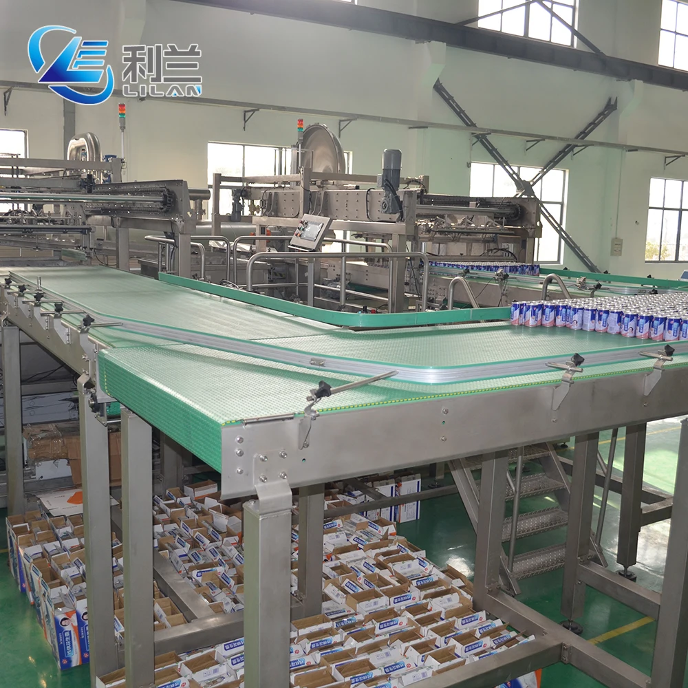 Customized Size Cans Loading and Unloading Automated Packing Line ...