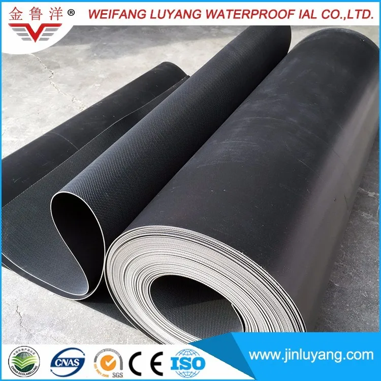 EPDM Rubber Waterproofing Membrane for Flat Roofs & Pond Liners