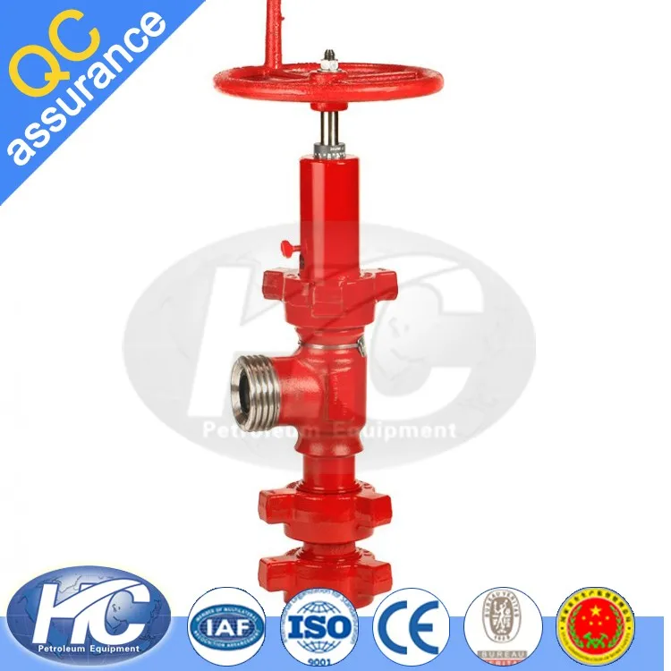 Well Control Operation Choke Valve - Manual Adjustable