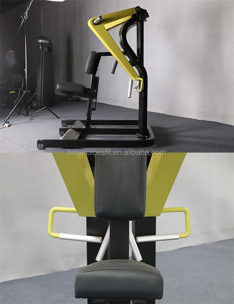 High End Professional Fitness Equipment Plated Loaded Low Row - Buy Low ...
