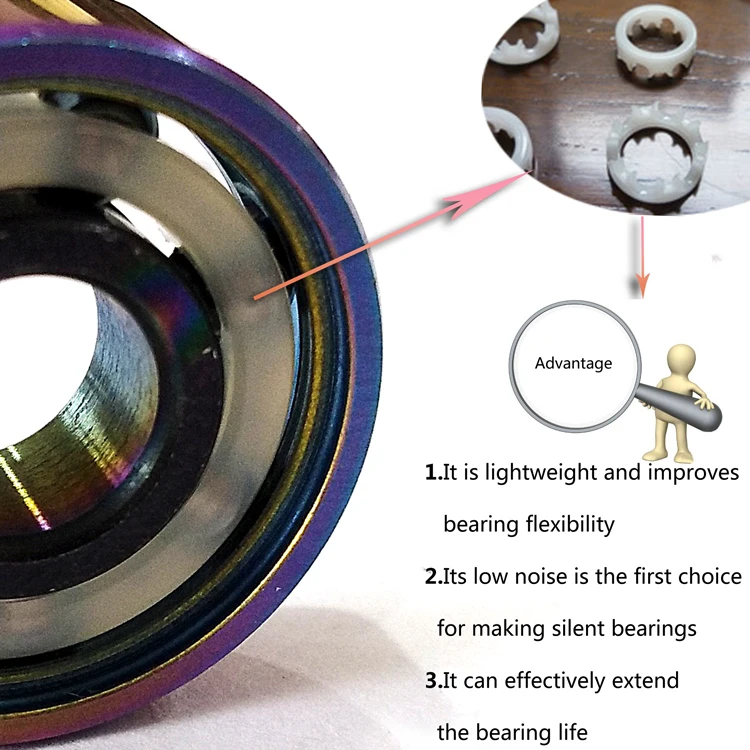 Reds Bearings Skateboard Bearing 608 Rs Abec 9 Skateboard Bearing Red ...