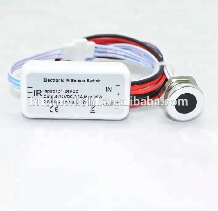 8-24v Ir Sensor Switch Cabinet Light Led Strip Switch - Buy Tractor ...