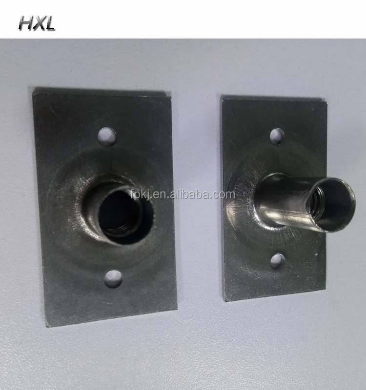 Custom Made Ss316 Climbing Wall Fixing Holds Nut Round/ Rectangular ...