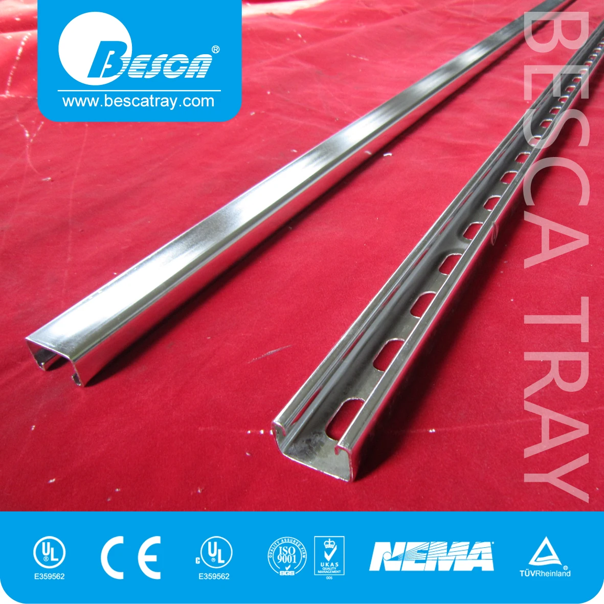 GI Hot Dip Galvanized C Channel Post Base - Durable & Versatile