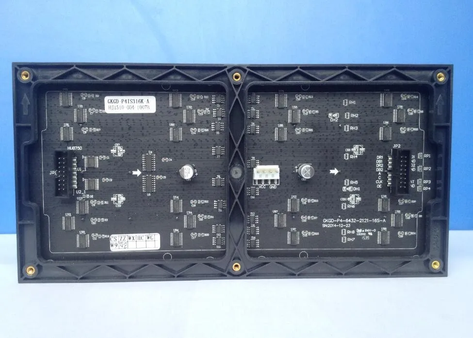 256*128mm Full Color P4 Smd 2121 Black Led Module Indoor Led Screen ...